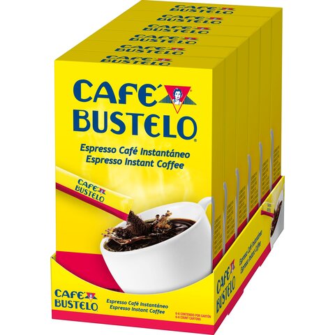 Café Bustelo 0.55 Ounce Caffeinated Instant 6 Count Packet