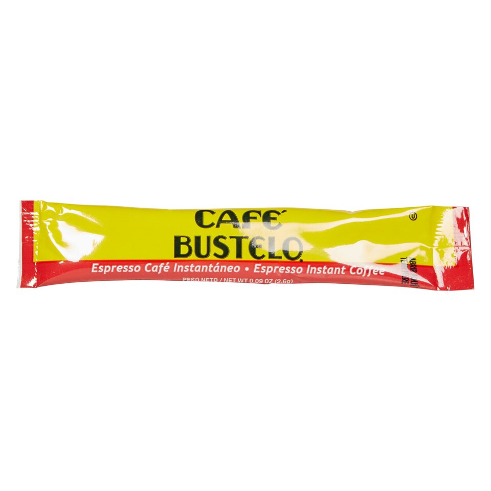 Café Bustelo 0.55 Ounce Caffeinated Instant 6 Count Packet