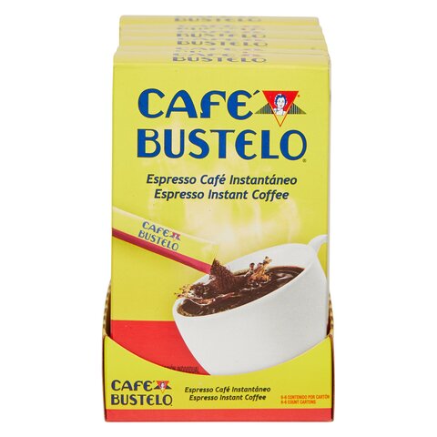 Café Bustelo 0.55 Ounce Caffeinated Instant 6 Count Packet