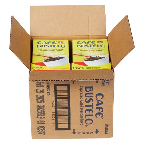 Café Bustelo 0.55 Ounce Caffeinated Instant 6 Count Packet