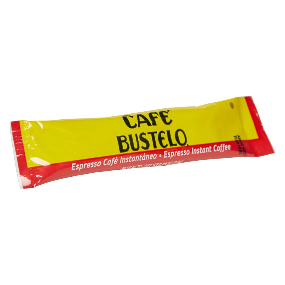 Café Bustelo 0.55 Ounce Caffeinated Instant 6 Count Packet