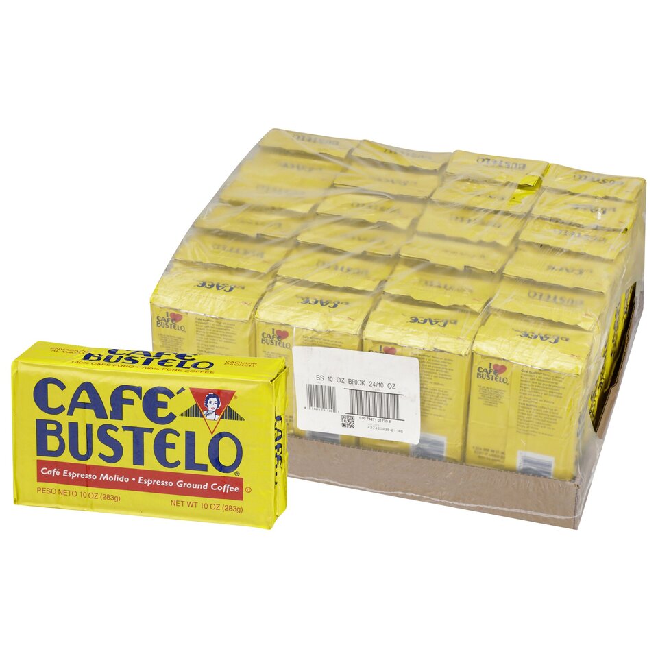 Café Bustelo 10 Ounce Brick 24 Count Case