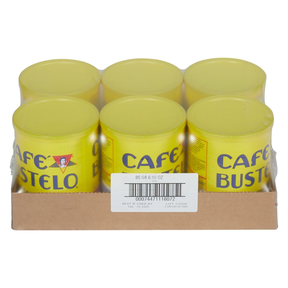 Bustelo 10 Ounce Can 6 Pack