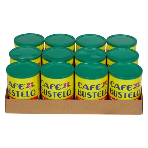 Café Bustelo 10 Ounce Decaffeinated Canister 12 Count Case