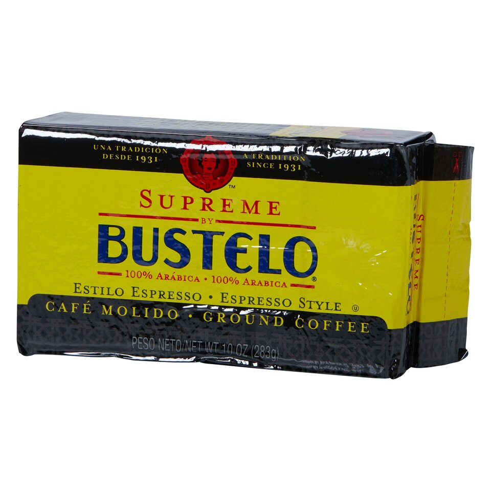 Café Bustelo 10 Ounce Supreme Brick 12 Count Case