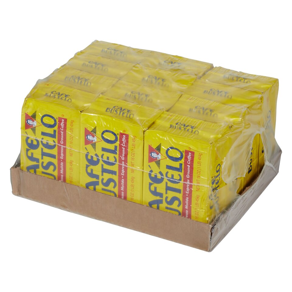 Café Bustelo 16 Ounce Brick 12 Count Case