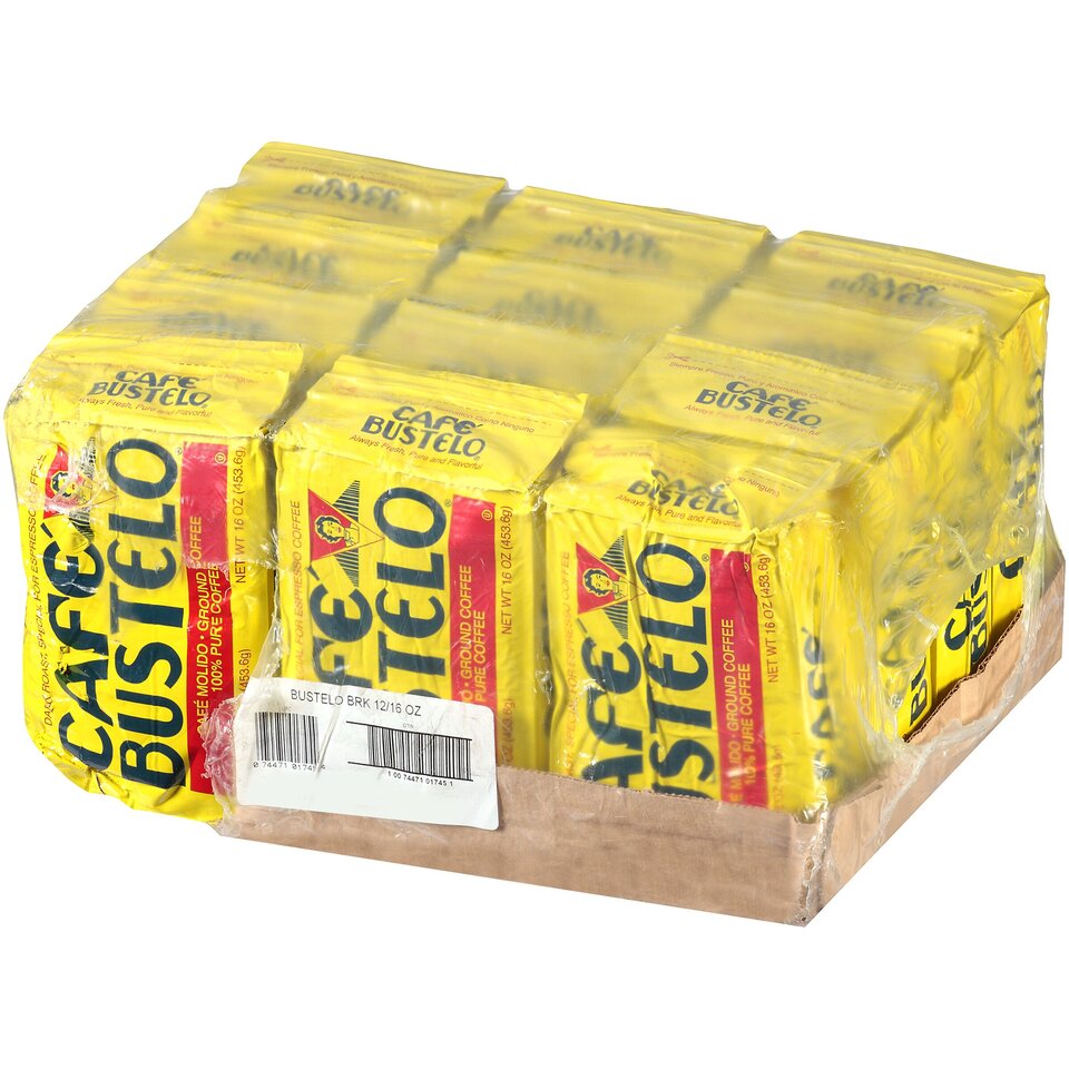 Café Bustelo 16 Ounce Brick 12 Count Case