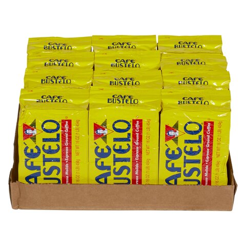 Café Bustelo 16 Ounce Brick 12 Count Case