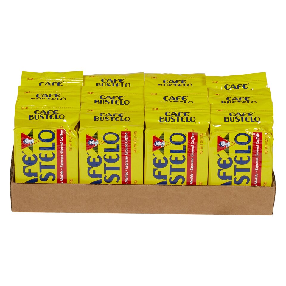 Bustelo 6 Ounce Brick 12 Pack 12 Count Case