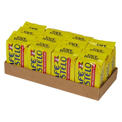 Bustelo 6 Ounce Brick 12 Pack 12 Count Case