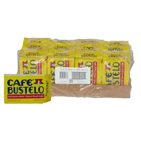 Bustelo 6 Ounce Brick 12 Pack 12 Count Case