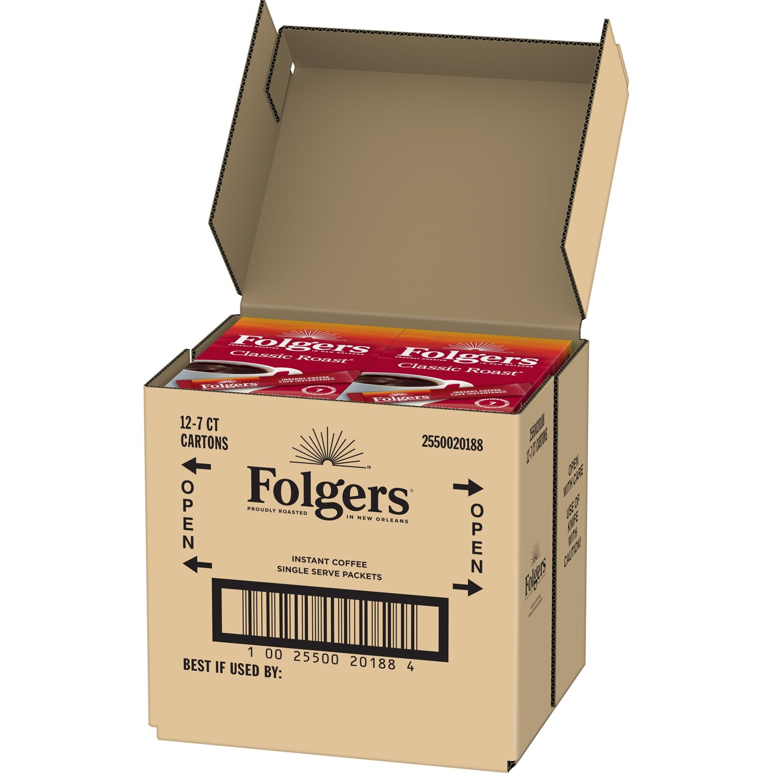 folgers instant packets