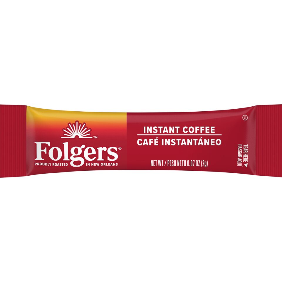 Folgers 0.49 Ounce Caffeinated Instant 7 Packets