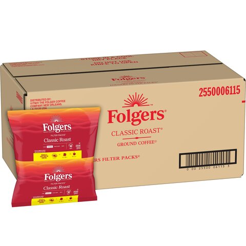 Folgers 1.05 Ounce Caffeine Regular Filter Pack