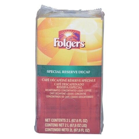 Folgers 2 Liter Decaffeinated Special Reserve 2 Count