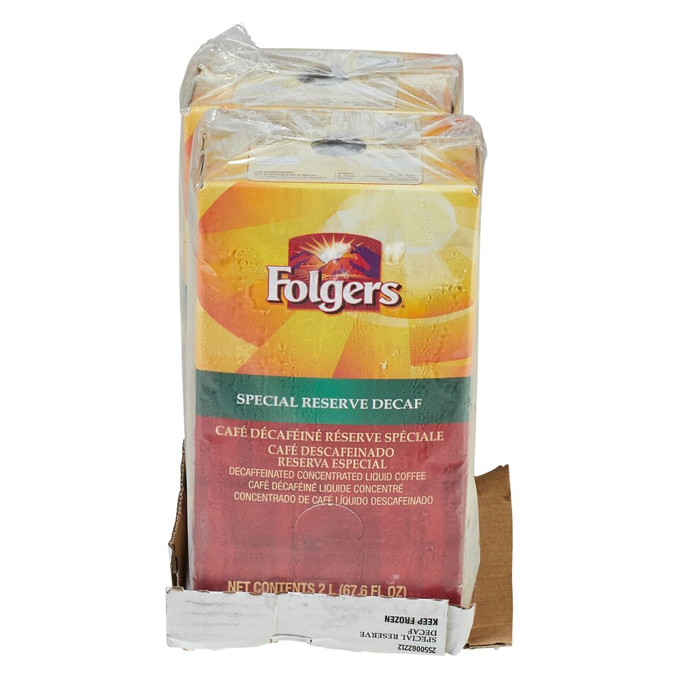 Folgers 2 Liter Decaffeinated Special Reserve 2 Count