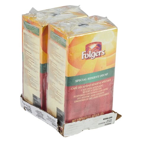Folgers 2 Liter Decaffeinated Special Reserve 2 Count