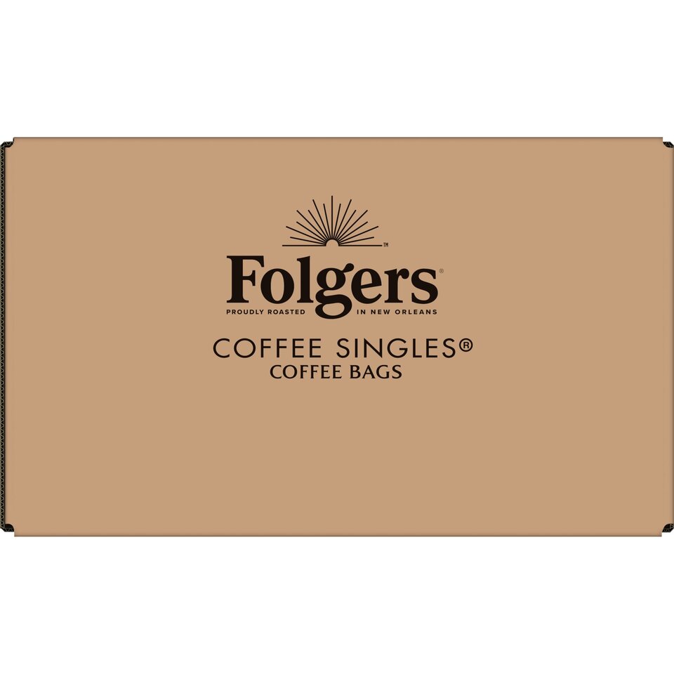 Folgers 3 Ounce Decaffeinated Singles 19 Count Regular