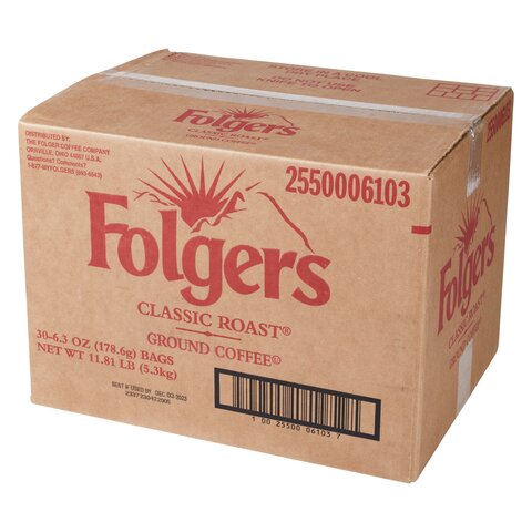 Folgers 6.3 Ounce Classic 30 Count