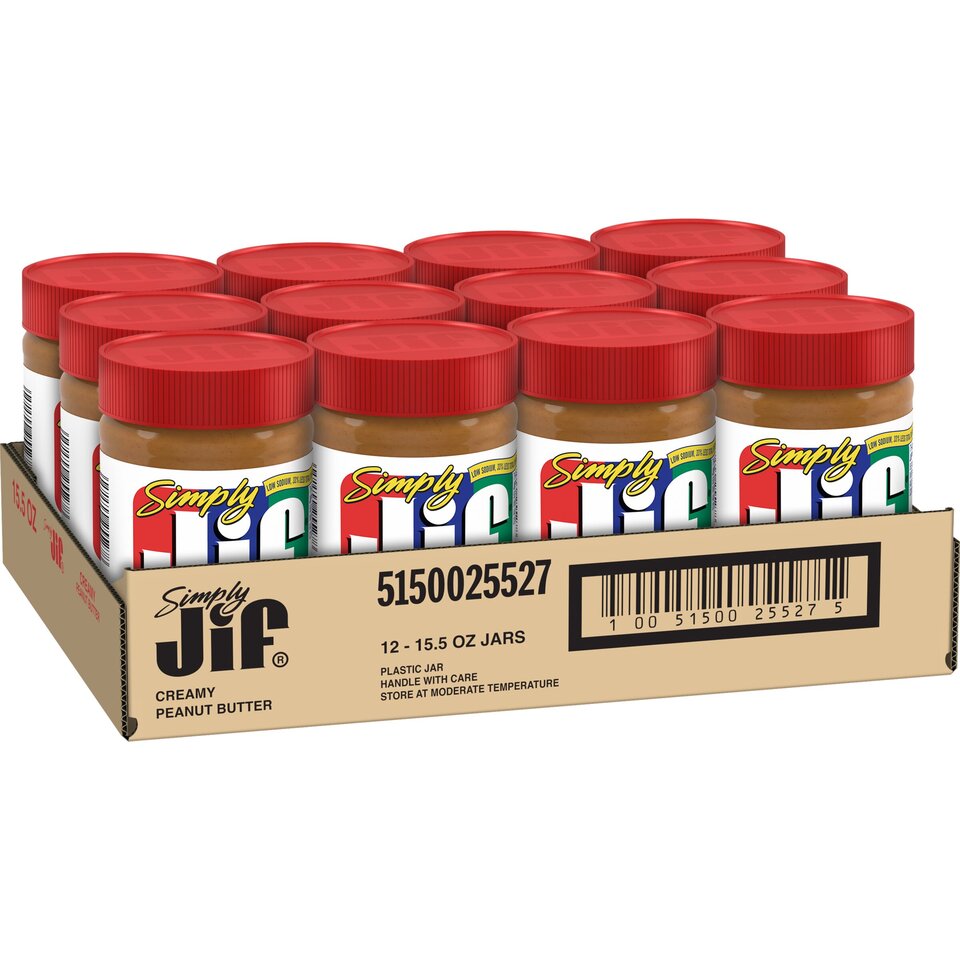 Jif 15.5 Ounce Simply Creamy Peanut Butter