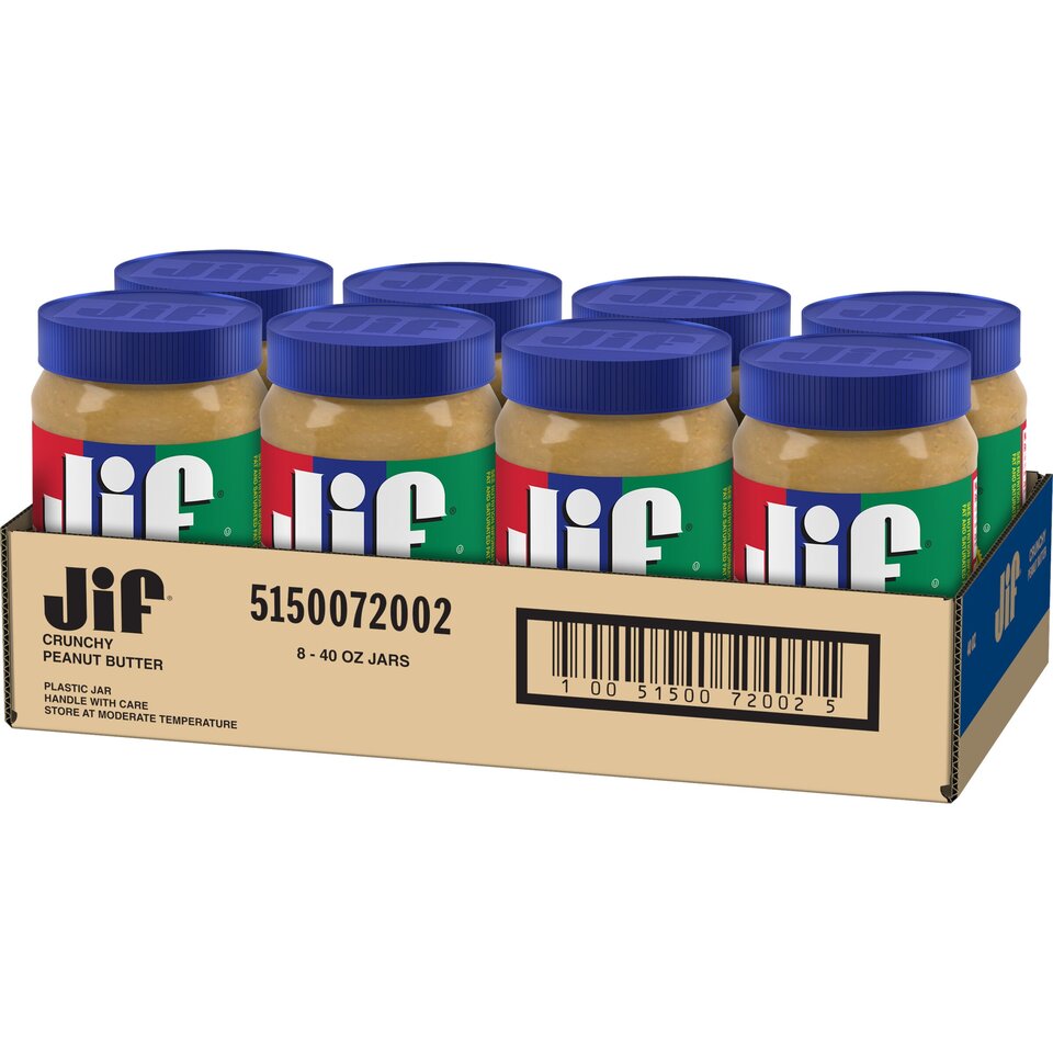 Jif 40 Ounce Crunchy Peanut Butter