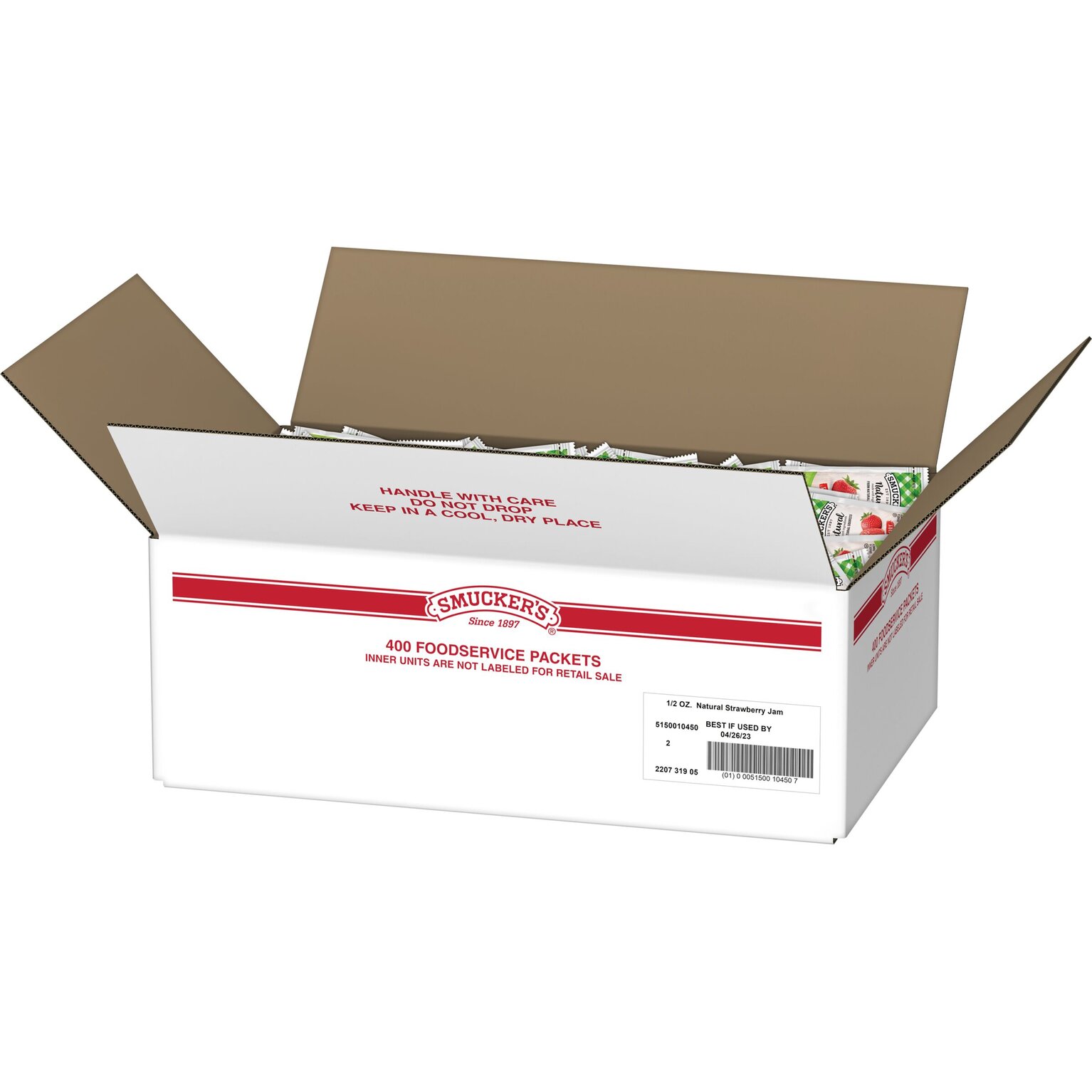smuckers strawberry jam packets